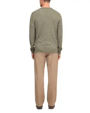 Nn07 Serge Crewneck Ribbed Sweater - Capers