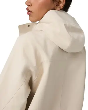 Vuori City Rain Hooded Trench Coat