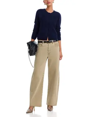 FRAME The Teddy Wool And Cashmere Cardigan