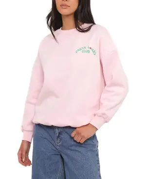 PETAL AND PUP Pasta Lovers Club Graphic Sweater