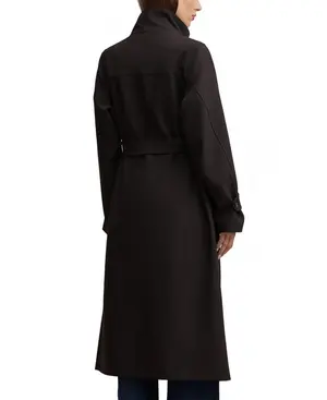 EVER NEW Florence Funnel Neck Trench Coat