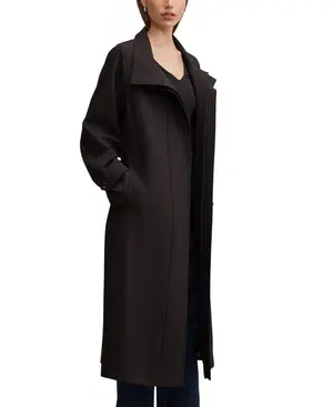 EVER NEW Florence Funnel Neck Trench Coat