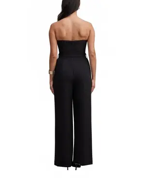 EVER NEW Ivy Strapless Lace Jumpsuit