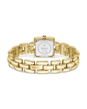 Hugo Boss Violet Watch, 21mm X 21mm - Black/gold