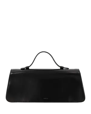 Vince Flora East/west Leather Top Handle Bag - Black