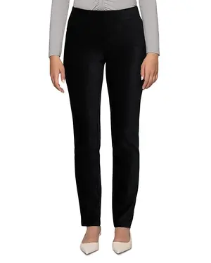 Hue Classic Corduroy Soft Stretch Knit Leggings - Black