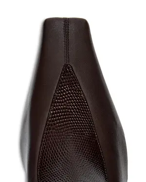 Proenza Schouler Trap Stretch Leather Ankle Boots