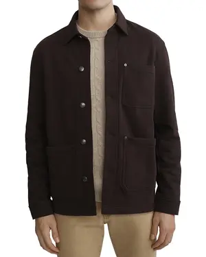 DL1961 Boxy Fit Ultimate Knit Denim Shirt Jacket