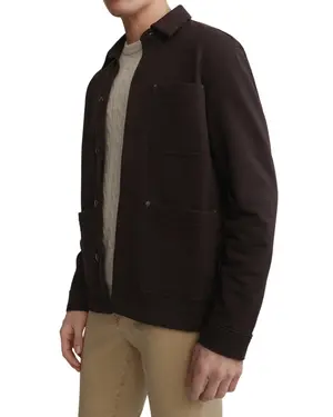 DL1961 Boxy Fit Ultimate Knit Denim Shirt Jacket