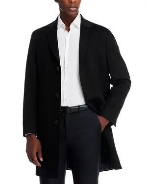 Bloomingdale'S Loro Piana Rainsystem Topcoat Exclusive - Black
