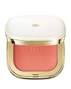 Dolce & Gabbana Cheeks & Eyes Match Lasting Blush & Eyeshadow Powder - Joyful Peach
