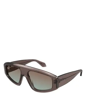Alaïa Shield Sunglasses, 57mm