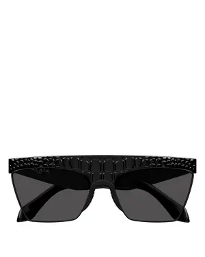 Alaïa Shield Sunglasses, 62mm