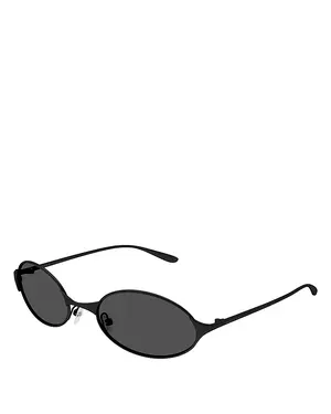 Alexander McQueen Alexander Oval Sunglasses, 55mm