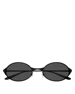 Alexander McQueen Alexander Oval Sunglasses, 55mm