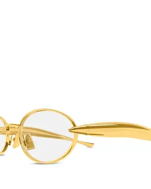Bottega Veneta Sardine Oval Sunglasses, 57mm