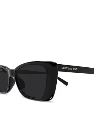 Saint Laurent Rectangular Sunglasses, 54mm