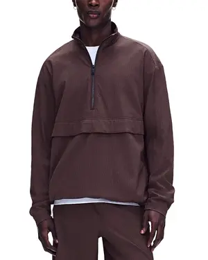 On Courtside Half Zip Eaze Sweatshirt - Mulberry
