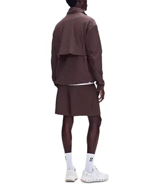 On Courtside Half Zip Eaze Sweatshirt - Mulberry
