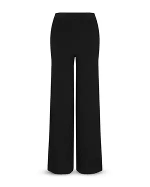 Emporio Armani 3d Knit Jacquard Trousers