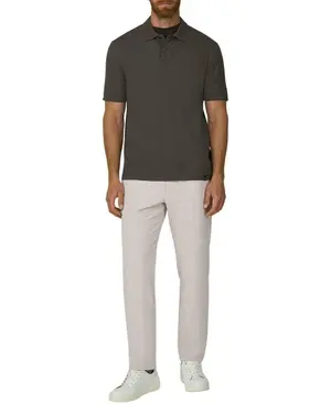 Boggi Milano Technical Fabric B Tech Trousers - Sand