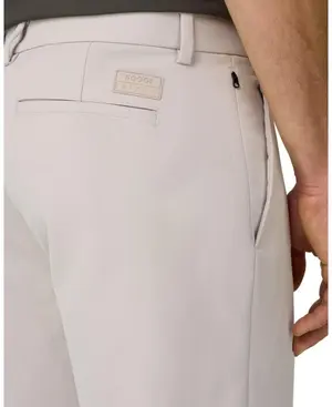 Boggi Milano Technical Fabric B Tech Trousers - Sand