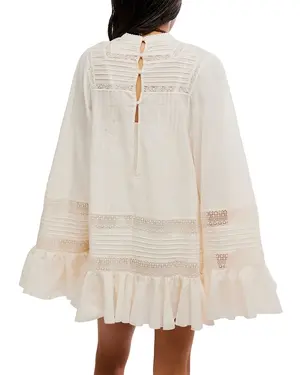 Free People Better Horizons Cotton Mini Dress