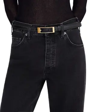 ANINE BING Elly Leather Belt
