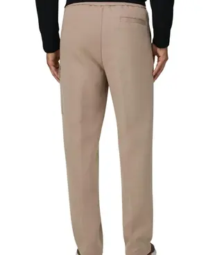 Boggi Milano Cotton Blend Scuba B Tech Joggers - Camel
