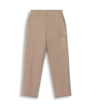 Boggi Milano Cotton Blend Scuba B Tech Joggers - Camel