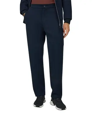 Boggi Milano Cotton Blend Scuba B Tech Joggers - Navy Blue