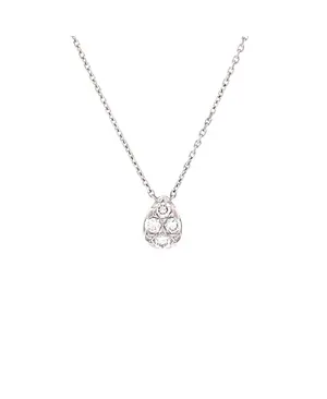 CARTIER Etincelle De Teardrop Pendant Necklace 18k Gold And Diamonds - White