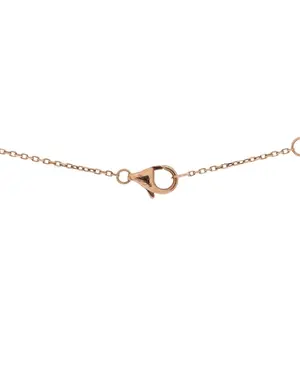 CARTIER Trinity Pendant Necklace 18k Tricolor And Ruby