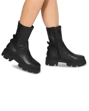Kurt Geiger Stomp Sock Ankle Boots