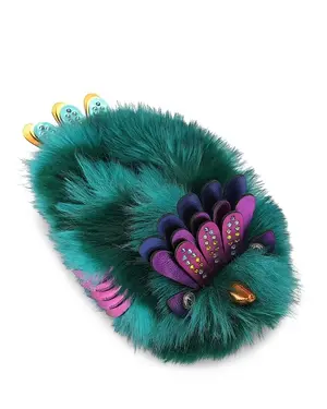 Kurt Geiger Eagle Fluff Slippers
