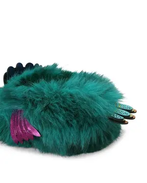 Kurt Geiger Eagle Fluff Slippers