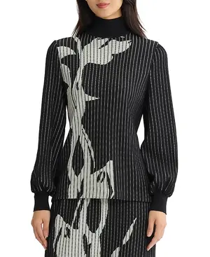 Ming Wang Ribbed Knitwear For Women