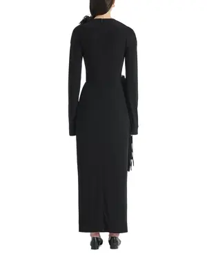Altuzarra Garland Fringe Trim Dress