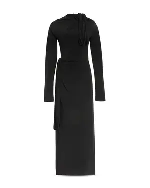 Altuzarra Garland Fringe Trim Dress
