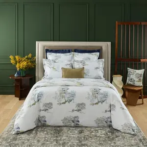 YVES DELORME Lande Cotton Duvet Cover, King