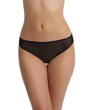 SKARLETT BLUE Jolie Sheer Lace Hipster - Black
