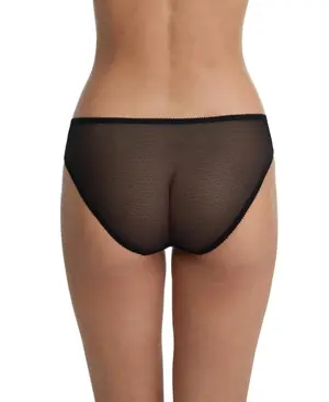 SKARLETT BLUE Jolie Sheer Lace Hipster - Black