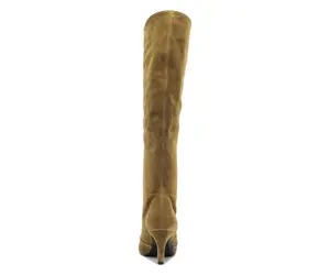 Schutz Lexi Slouch Suede Knee High Boots - Dried Olive