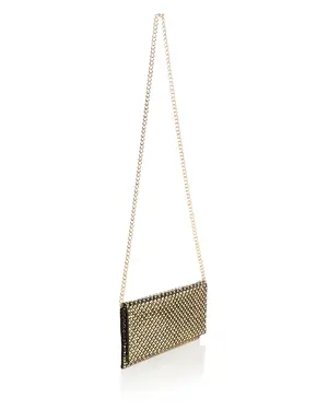 Aqua Kori Crystal Embellished Clutch Exclusive