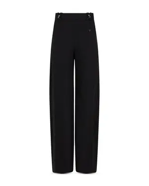 Rabanne Wool Stretch Straight Leg Pants