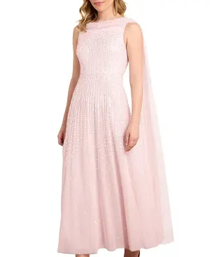 NEEDLE & THREAD Moonlight Sequin Ankle Gown