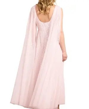 NEEDLE & THREAD Moonlight Sequin Ankle Gown