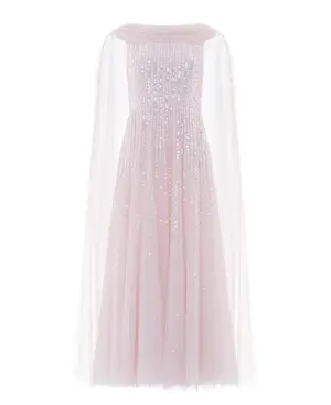 NEEDLE & THREAD Moonlight Sequin Ankle Gown