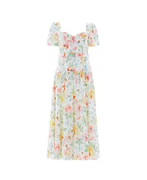 NEEDLE & THREAD Sienna Rose Cotton Ballerina Dress