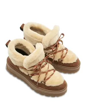 La Canadienne Epic Shearling Lined Waterproof Snow Boots